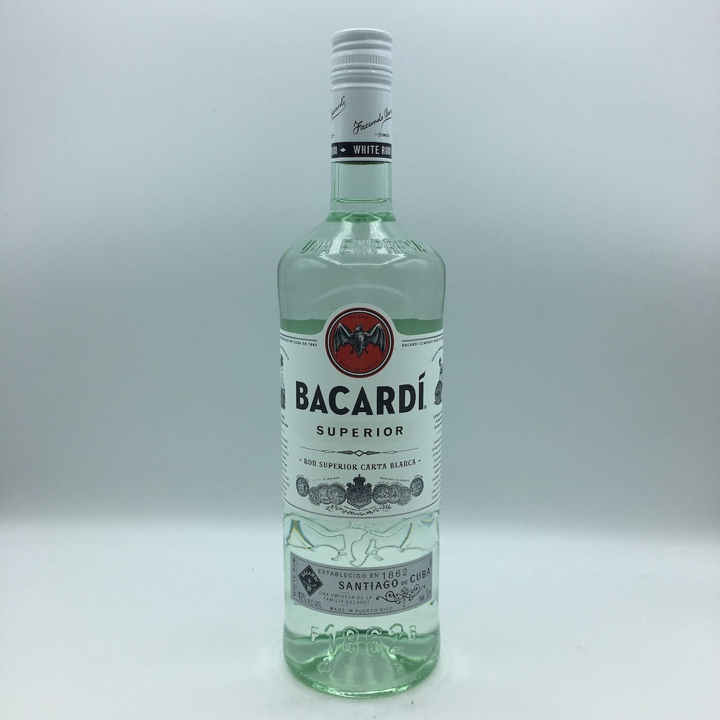 Bacardi Superior Light Rum Liter G – Elio's Wine Warehouse